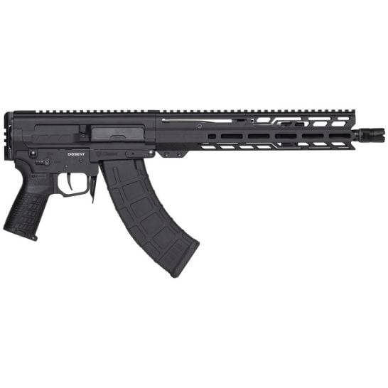 CMMG Dissent MK47 7.62x39mm 12.50" AR Pistol, Black - 86A8E0BAB | Palmetto State Armory