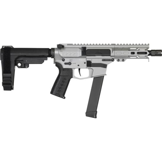 CMMG Banshee MKGs 9mm 5" AR Pistol, Titanium - 99A890FTI | Palmetto ...
