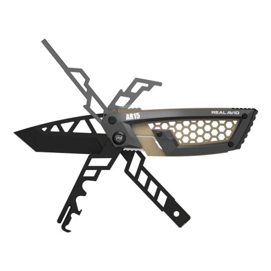 Real Avid Gun Tool Edge AR-15 Multi-Tool Tanto - for AR-15 Upkeep ...