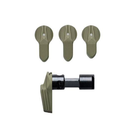 Radian Weapons Talon 45/90-deg Ambidextrous Safety Selector in OD Green ...