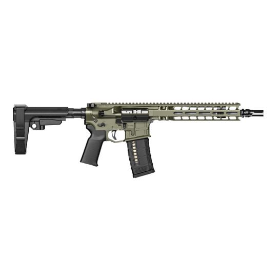 Radian Weapons Model 1 .223 Wylde 10.50" AR Pistol, OD Green - R0515 ...
