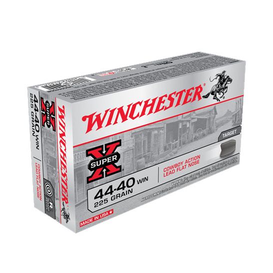 Winchester 44-40 Winchester 225gr LRN Cowboy Ammunition | Palmetto ...