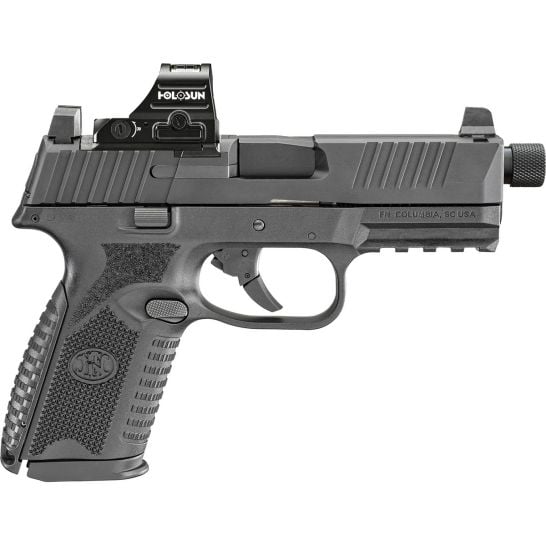 FN America 509M Tactical w/Holoson 407C 9mm 4.50" 24rds Pistol, Black ...