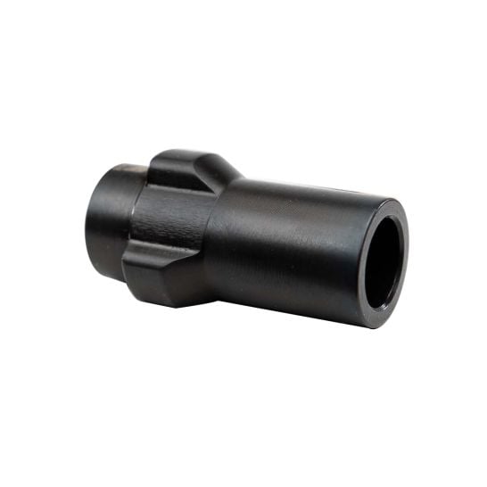 Angstadt Arms 3-Lug Muzzle Adapter 1/2-28, Black - Secure and Quick ...