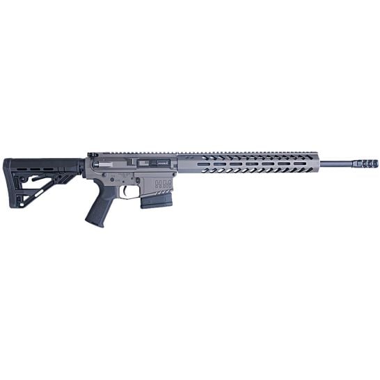 HM Defense Titan .243 Winchester 20" AR Rifle, Tungsten Gray - HM10243 ...