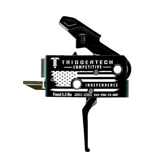 TriggerTech Flat Two-Stage Trigger - Black for Precision Control and ...