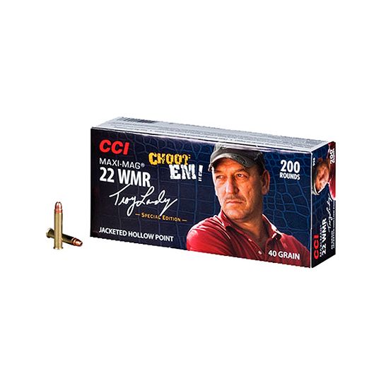 CCI .22 WMR Maxi Mag 40gr JHP "Swamp People" Ammunition 200rds - 958 ...