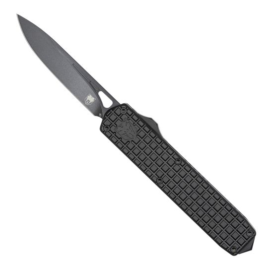CobraTec Knives Mamba Folding/OTF Knife Black - Ideal for Everyday ...