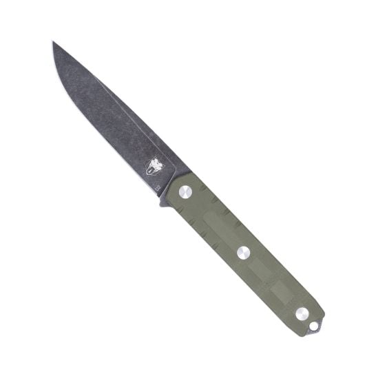 CobraTec Knives Outdoor Warrior Fixed Knife Drop Point OD Green - Sharp ...