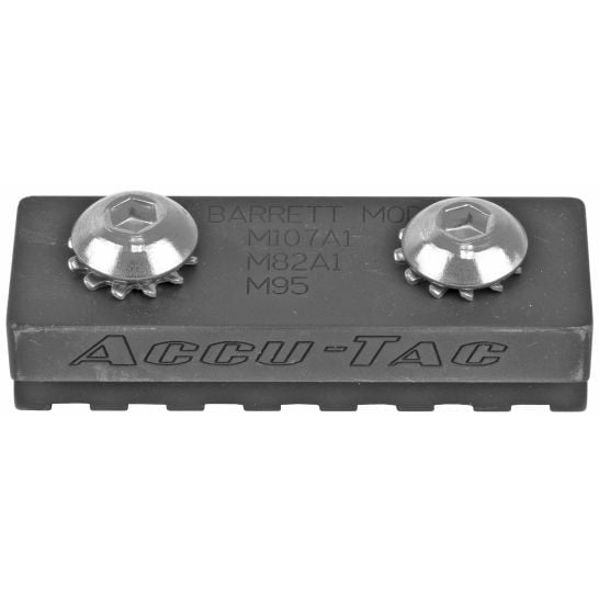 Accu-Tac Barrett Spec Rail, Anodized Finish, Black Color, fits Barrett ...