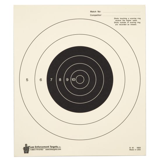 Us Army (dod) M9 Heavy Tagboard Targets 25 Pack 1 25 METER 1000 INCH ...