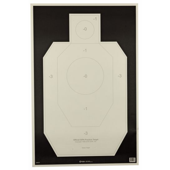 Action Target Officially Licensed IDPA Practice Target, 23"x35", 100 ...