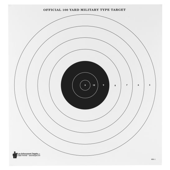 Action Target Bulls-Eye Target SR-1-100 | Palmetto State Armory