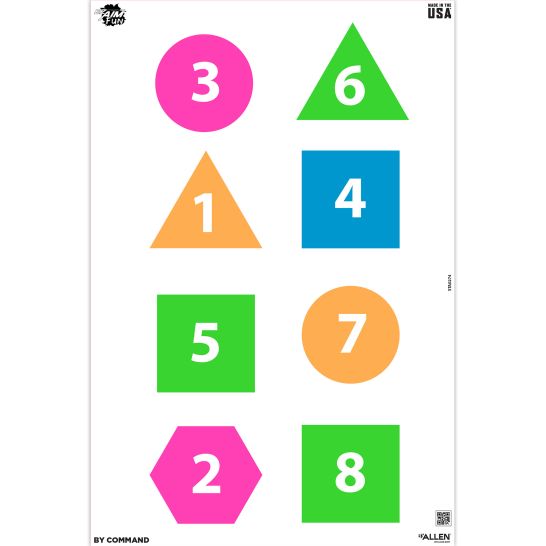 Allen EZ Aim Paper Target, 12" - 15643 | Palmetto State Armory