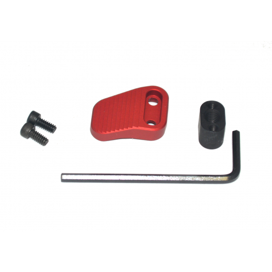Armaspec B1 Extended Mag Release, Red - ARM106-RED | Palmetto State Armory