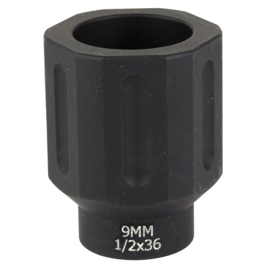 Battle Arms HEX FLASHCAN, Blast Diverter, 9mm, 1/2X36 Threaded ...