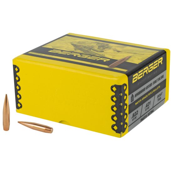 Berger Hybrid OTM Tactical 338 Caliber 300gr HP Boat Tail Reloading ...