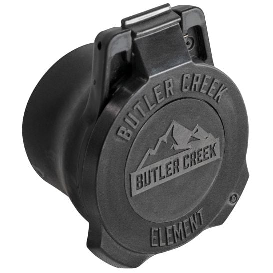 Butler Creek Element Scope Cover, 56mm, Black, Objective - ESC56 ...