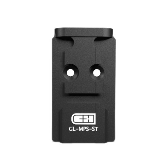 C&H Precision Optic Plate - Glock MOS V4 TO MPS STL- GL-MPS-ST ...