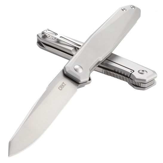 CRKT Facet, Assisted Folding Knife, Silver - K230XXP | Palmetto State ...