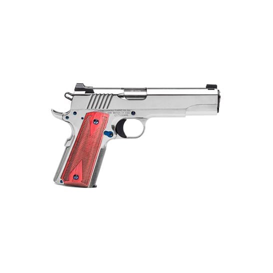 Standard MFG .45 ACP 1911 Pistol, 5" Barrel, Fixed Sights, Silver ...