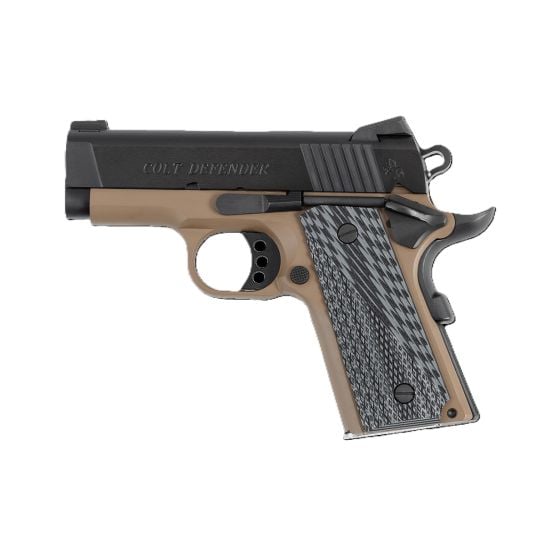 Colt Defender .45 ACP 3" 7rds, Flat Dark Earth | Palmetto State Armory