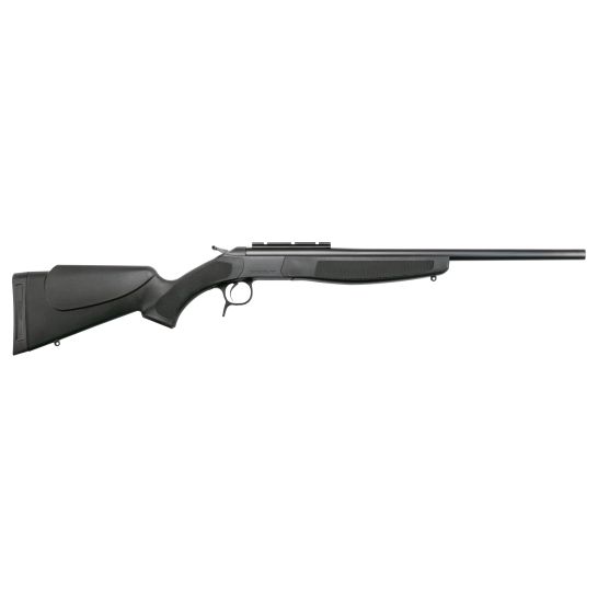 CVA Scout .243 Winchester Single Shot Rifle, 20" Barrel, Black - CR4816 ...
