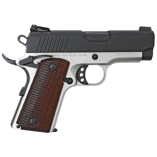 Girsan 9mm 1911 Pistol, 3.4" Barrel, Fixed Sights, Black, Silver ...