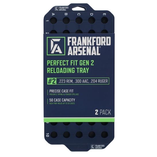 Frankford Arsenal Blue Reloading Tray, fits 308/6.5 Creedmoor - 1183640 ...