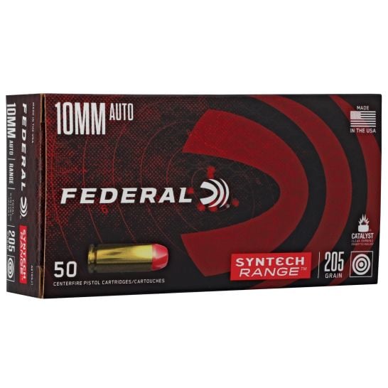 Federal American Eagle 10mm Ammunition, 50 Rounds TSJ 205Gr - AE10SJ1 ...