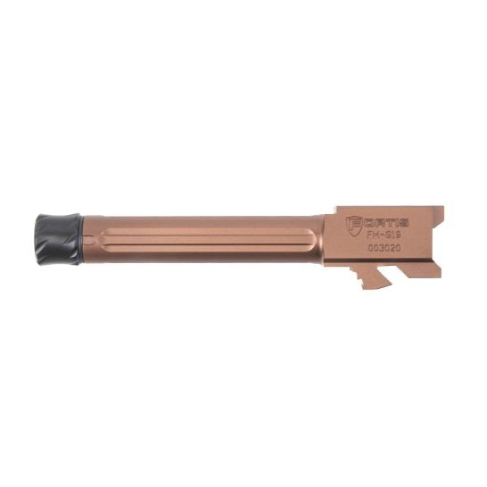 Fortis Match Grade Barrel Threaded Fluted Barrel 9mm 4" for Glock 19 ...
