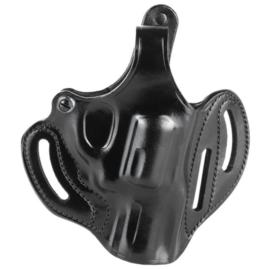 Galco Cop 3 Slot Belt Holster, Fits J Frame, Right Hand, Black Leather ...