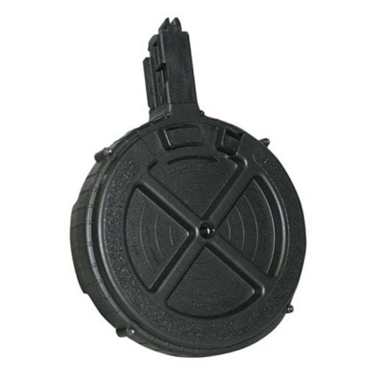 GSG .22 LR GSG-16 110 Round Rotary Drum Magazine Black (Fits Ruger 10/ ...