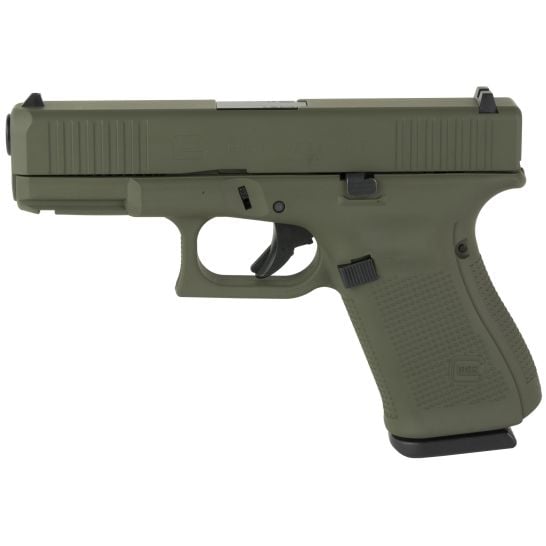 Glock 19 9mm Pistol, 4.02" Barrel, Fixed Sights, OD Green - PA195S204OD | Palmetto State Armory
