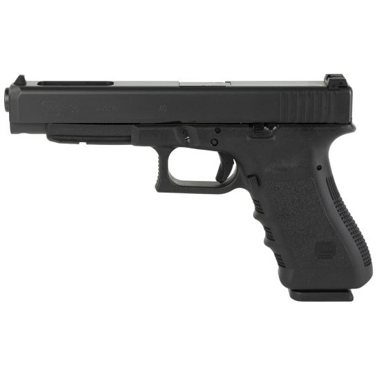 Glock 35 M.O.S. .40 S&W Pistol, 5.31" Barrel, Fixed Sights, Black ...