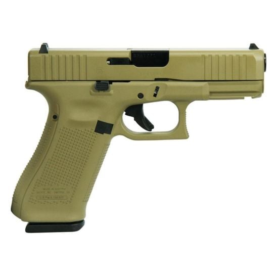 Glock G45 Gen5 Custom FDE Compact Crossover 9mm 4.02" 17rds, Flat Dark ...