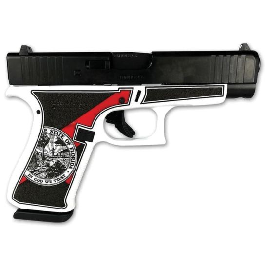 Glock G48 Custom Florida White Compact 9mm 4.17" 10rds, Florida White ...