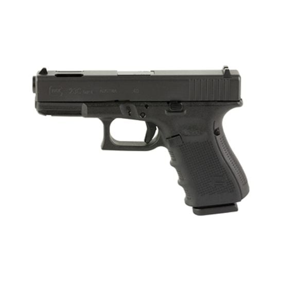 Glock G23C Gen4 Compact .40 S&W 4.02" 13rds, Black | Palmetto State Armory