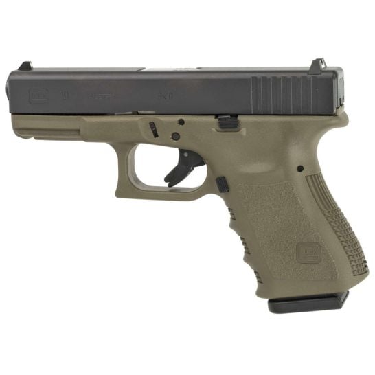 Glock G26 Gen 3 Subcompact 9mm 3.43" 10rds, OD Green | Palmetto State ...