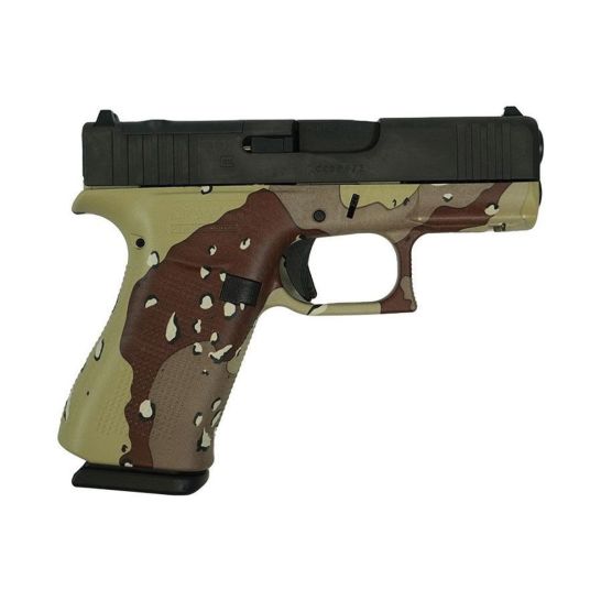 Glock G43X MOS Chocolate Chip Subcompact 9mm 3.41" 10rds | Palmetto ...