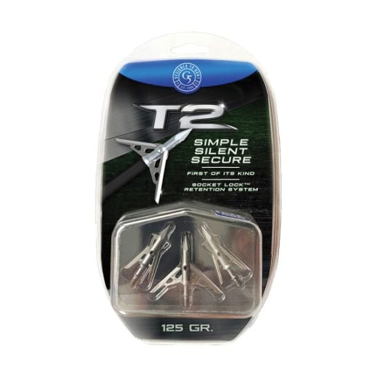 G5 Outdoors T2 125 gr Ballistic Match Point Practice 2-Blade Expandable ...