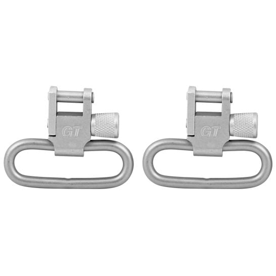 GrovTec 1.25" Locking Swivels, Nickel - GTSW04 | Palmetto State Armory