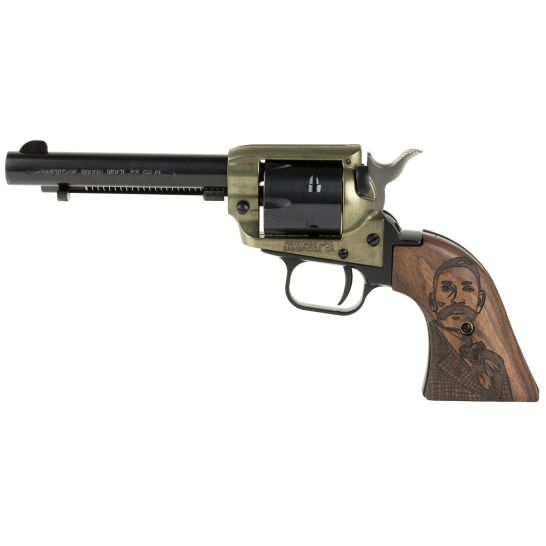 Heritage Rough Rider .22LR Revolver, 4.75" Barrel, Fixed Sights, Black ...