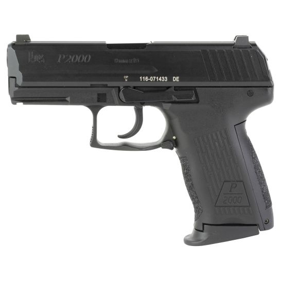 HK P2000 9mm Pistol, 3.66" Barrel, Night Sights, Black - 81000040 ...