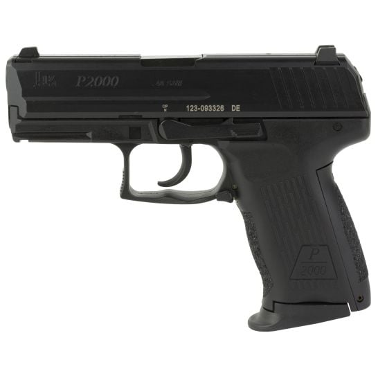 HK P2000 .40 S&W Pistol, 3.66" Barrel, 3 Dot Sights, Black - 81000047 | Palmetto State Armory