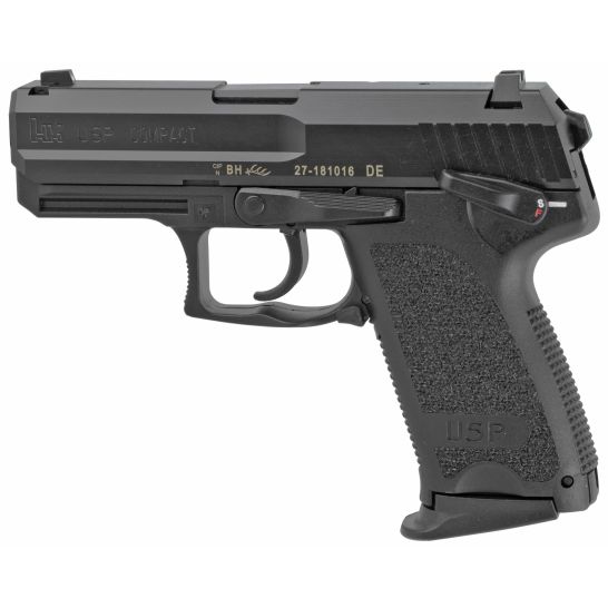 HK USP-C .40 S&W Pistol, 3.58" Barrel, 3 Dot Sights, Black - 81000336 ...