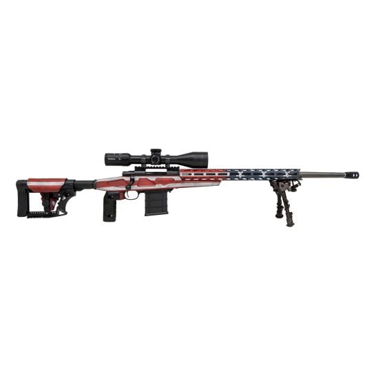Howa 1500 .308 Win Bolt Action Rifle, 24" Barrel, Red, White, Blue - HCRA73107USKMDT | Palmetto ...