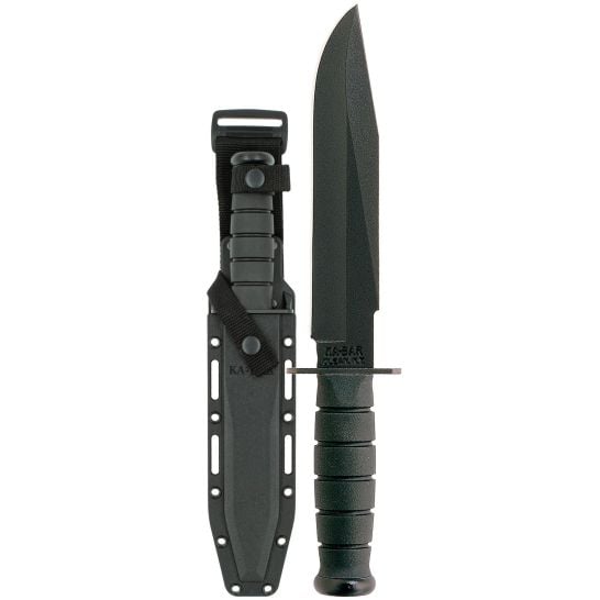KA-BAR KA-BAR 12.8" Clip Point Fixed Blade Knife, Black - 1269 | Palmetto State Armory