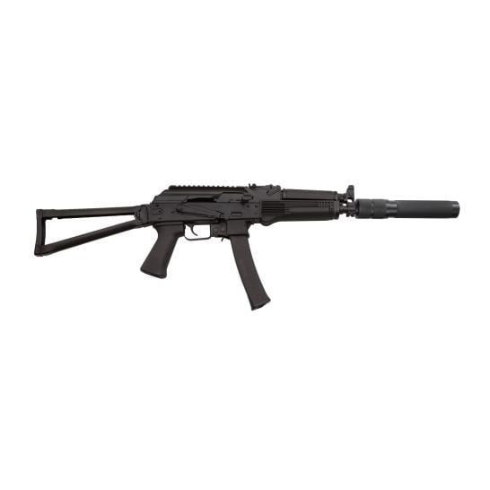 Kalashnikov USA 9mm AK Rifle with 16.33" Barrel, Folding Stock, Black ...