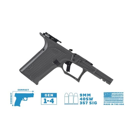 Lone Wolf Dusk 19 CCS Compact/Compact Textured Frame Built Fits Glock ...